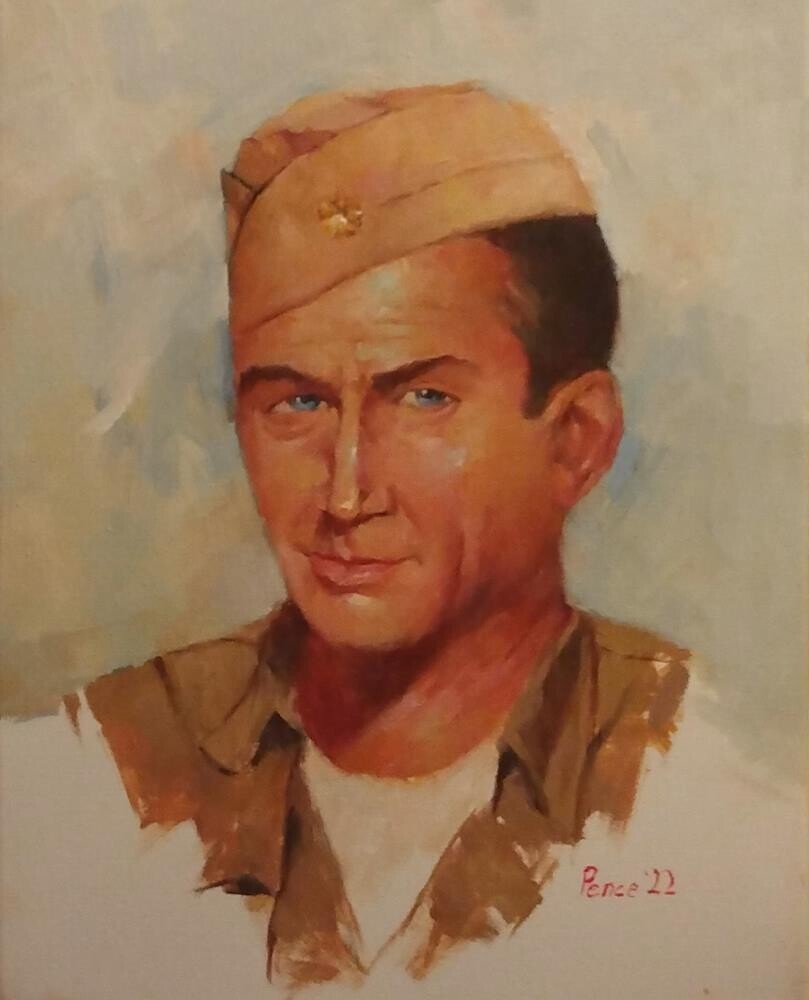 "Maj. James M. Stewart" by Patrick Pence