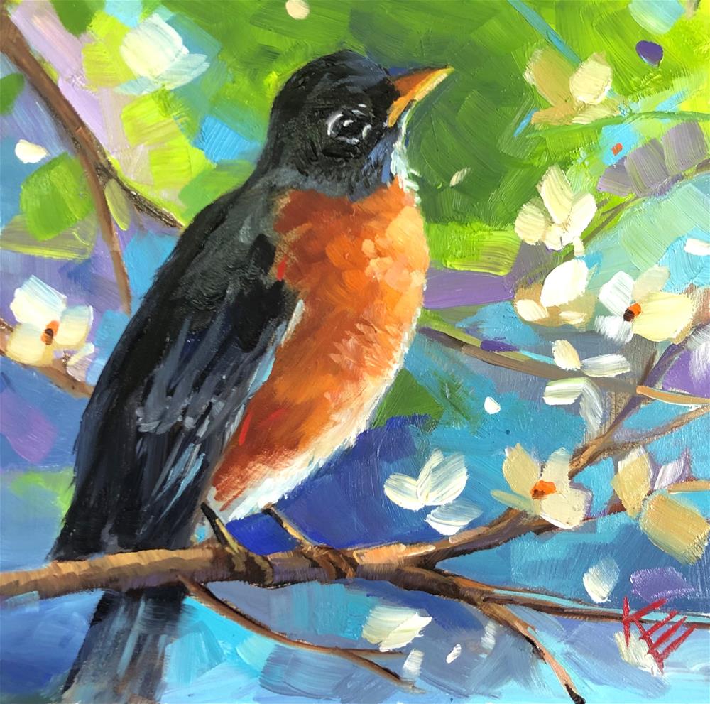 "Spring Robin" by Krista Eaton