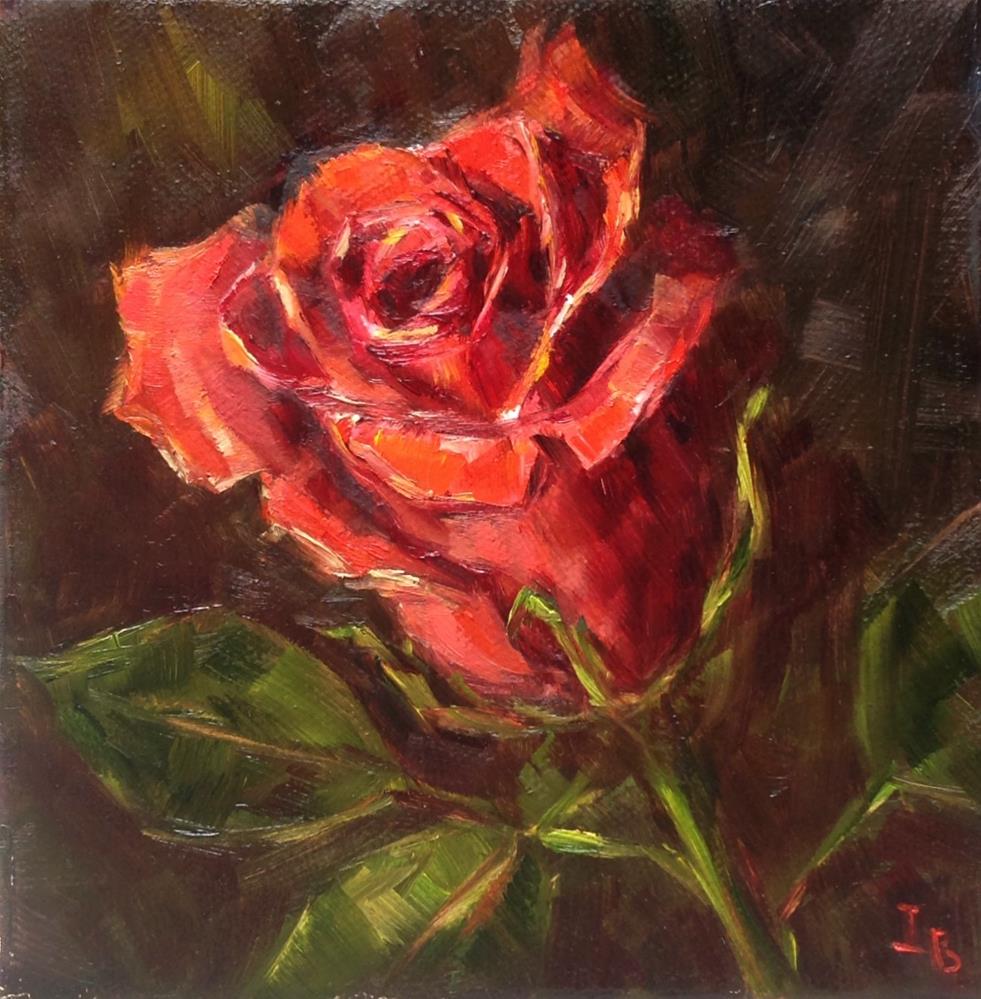 "Red Rose Study" by Irina Beskina