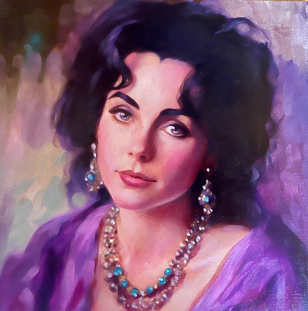 "Elizabeth in Emeralds" by Jan Small