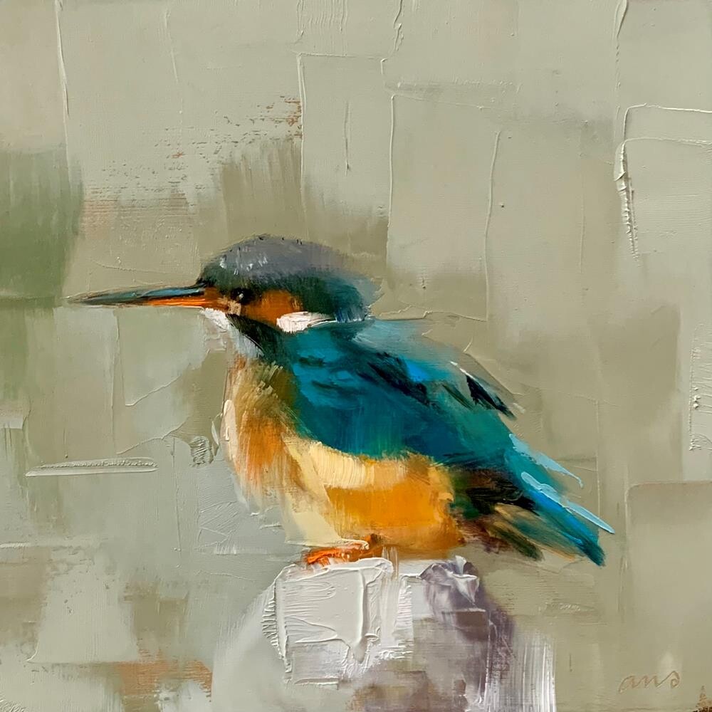 "Kingfisher #2" by Ans Debije
