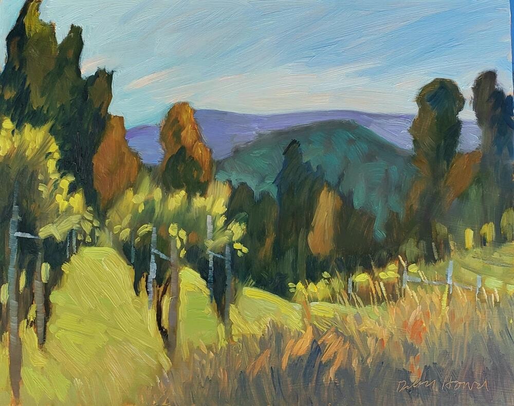"Mountain Vineyard " by Debra Howard