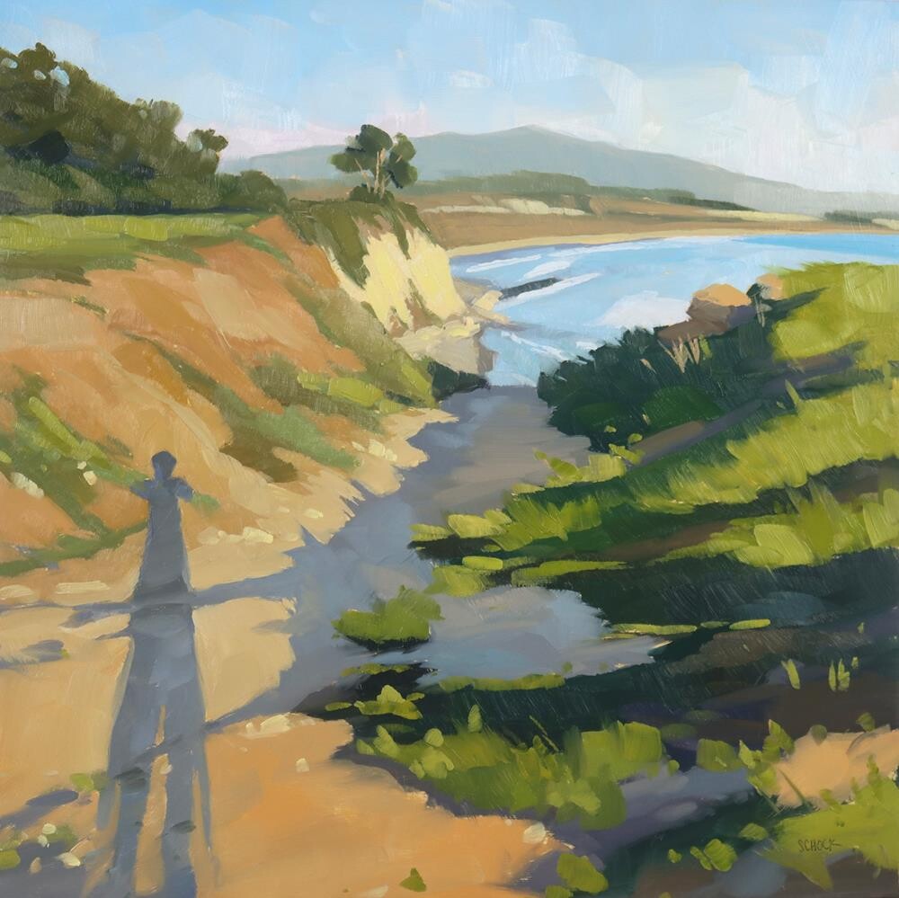 "Walk on the Bluffs" by Sharon Schock