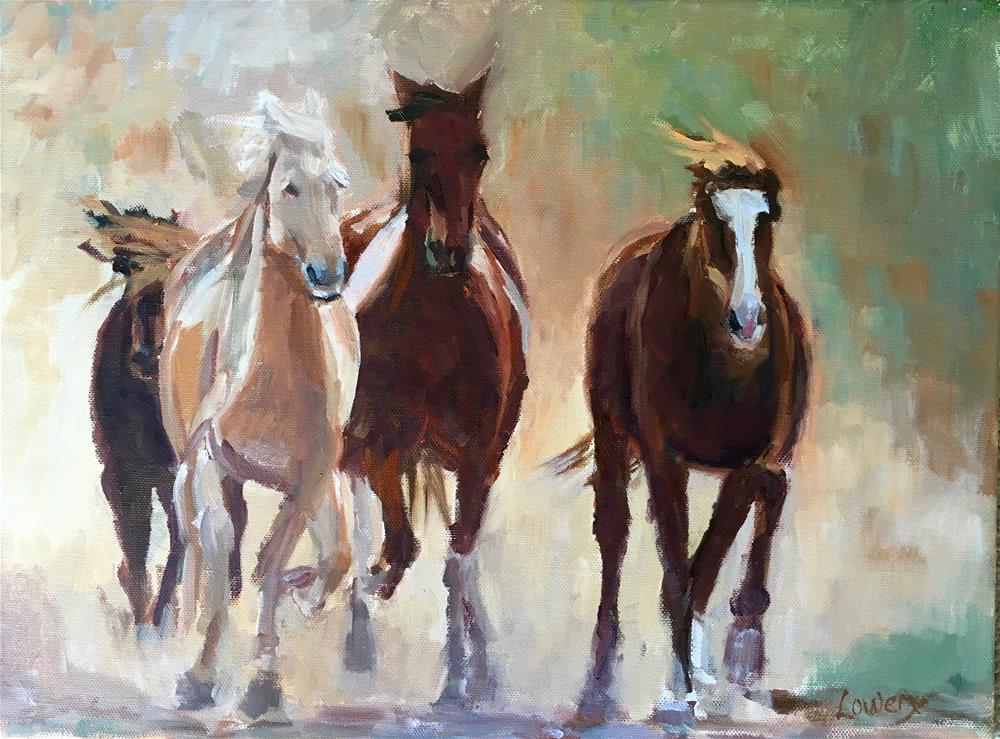 "Mustangs" by Wanda Lowery