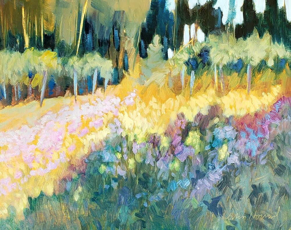 "A Harvest of Wildflowers " by Debra Howard
