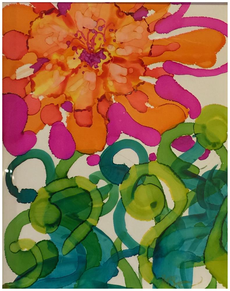 "Zinnia Zinger" by Kelly Alge