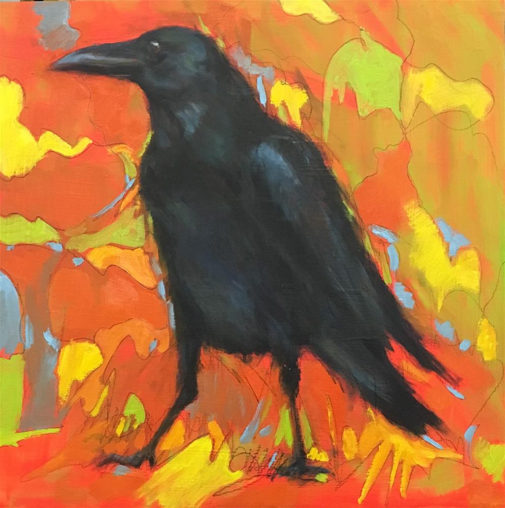 "Raven Study" by Allison Doke