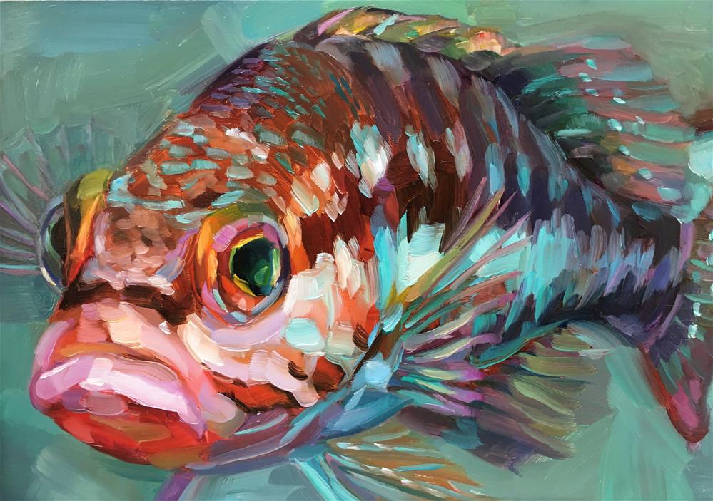 "Fish Study 30" by Holly Storlie