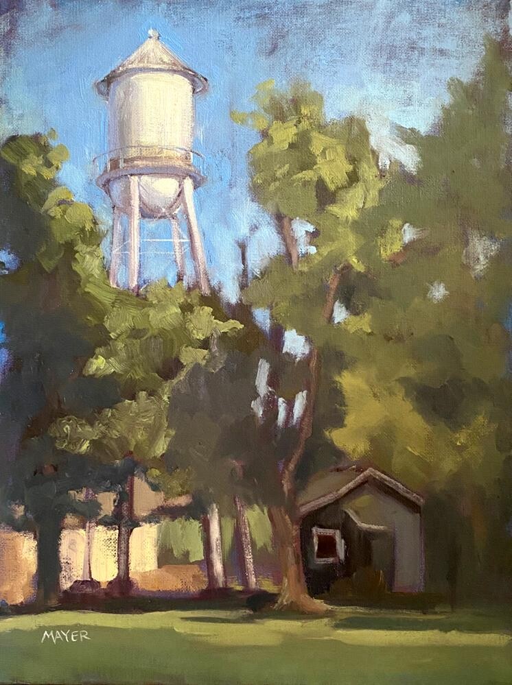"Madison Water Tower" by Margaret Mayer