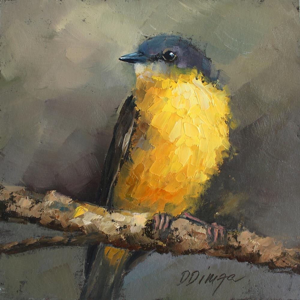 "Yellow bird" by Daiga Dimza