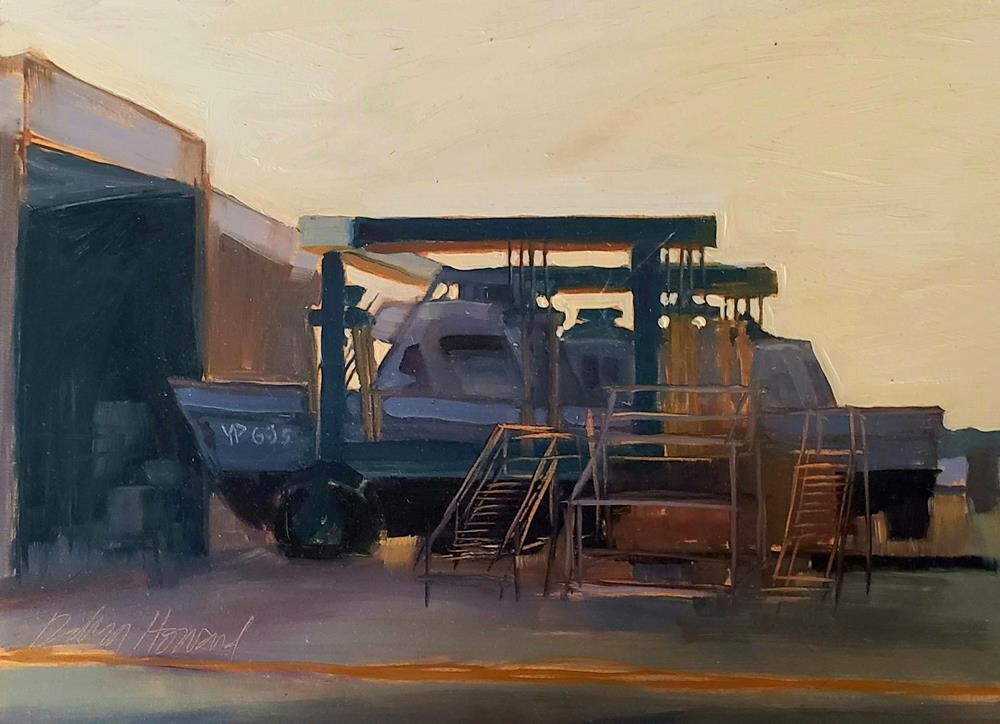 "In the Slings for Repair" by Debra Howard