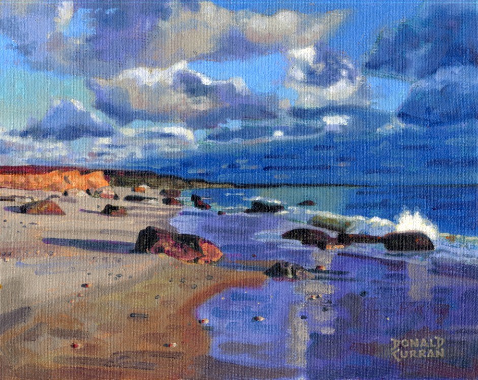 "California Beach" by Donald Curran