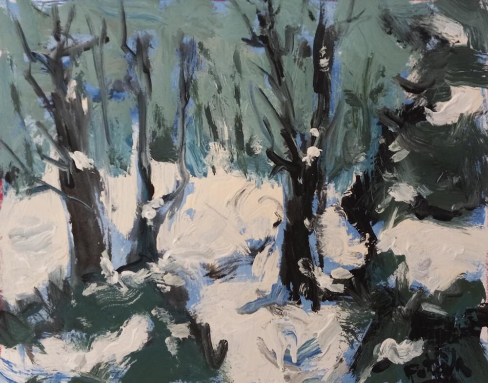 "The Solitude of Winter " by Russ Potak