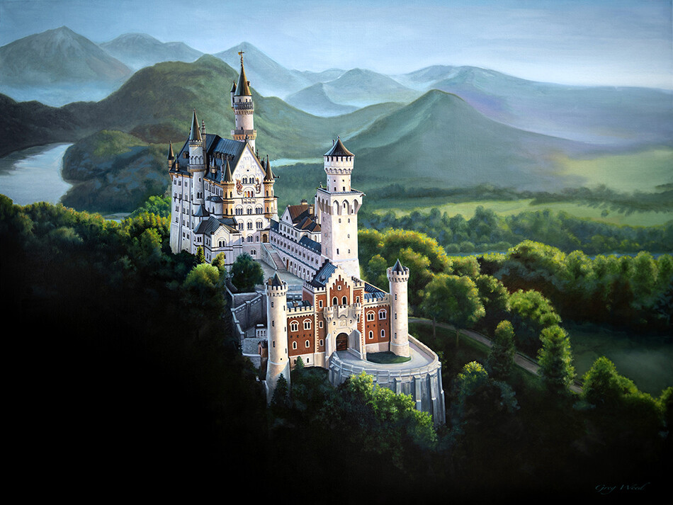 "Neuschwanstein Castle" by Greg Weed