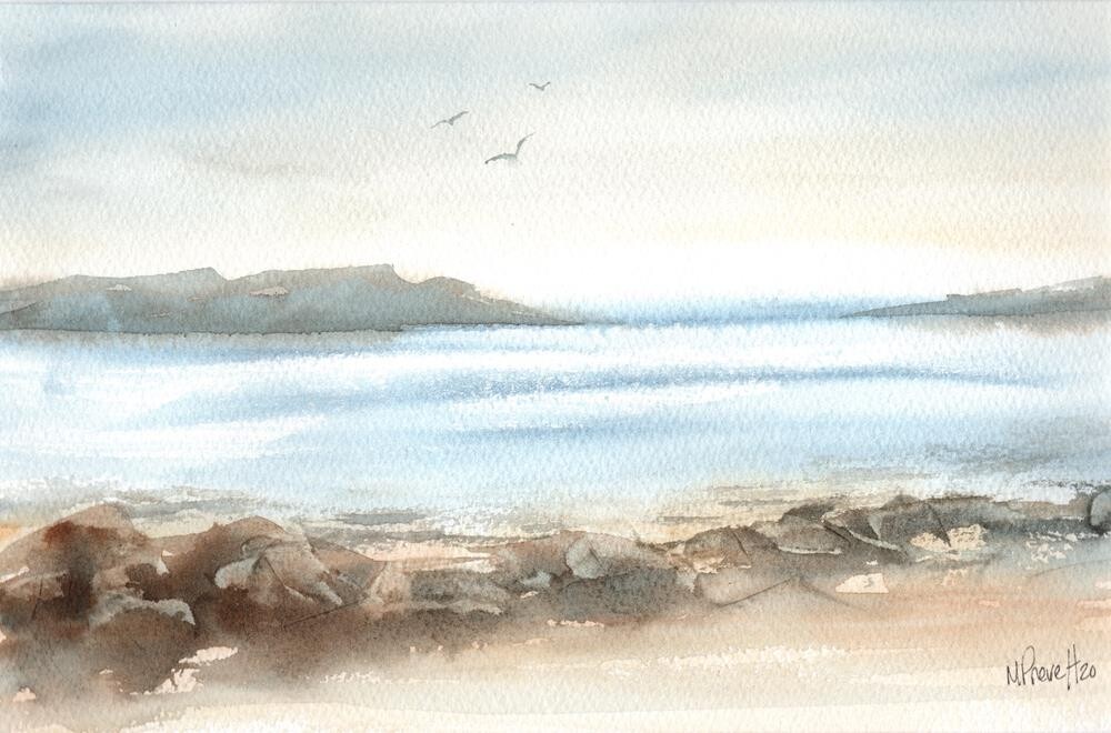 "Serene Lake Series 1471" by Melaney Prevett