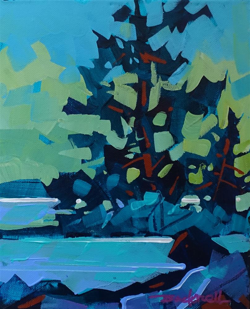 "Shoreline Blue" by Brian Buckrell