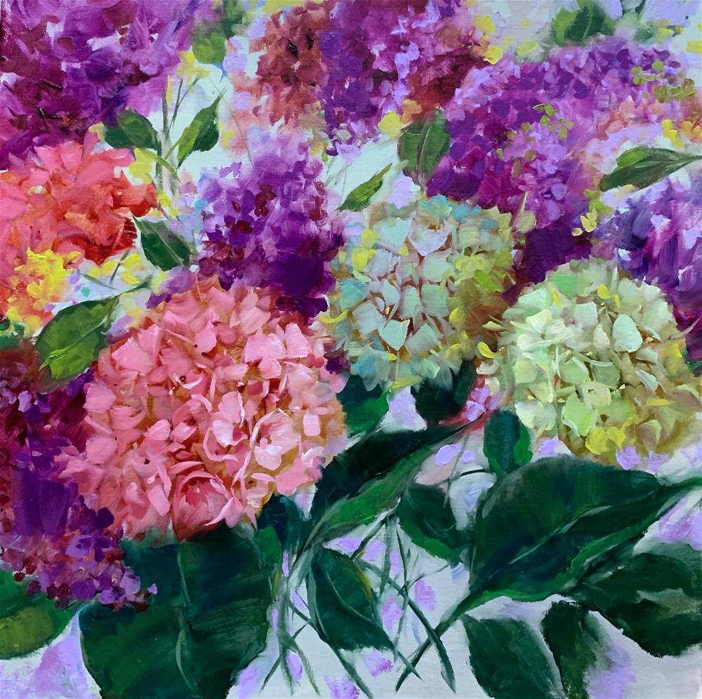 "Lilac Tapestry" by Nancy Medina