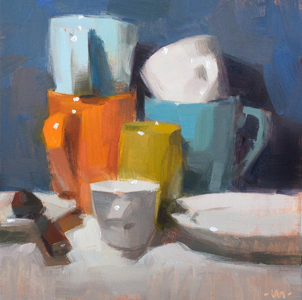 "Funky Cups" by Carol Marine