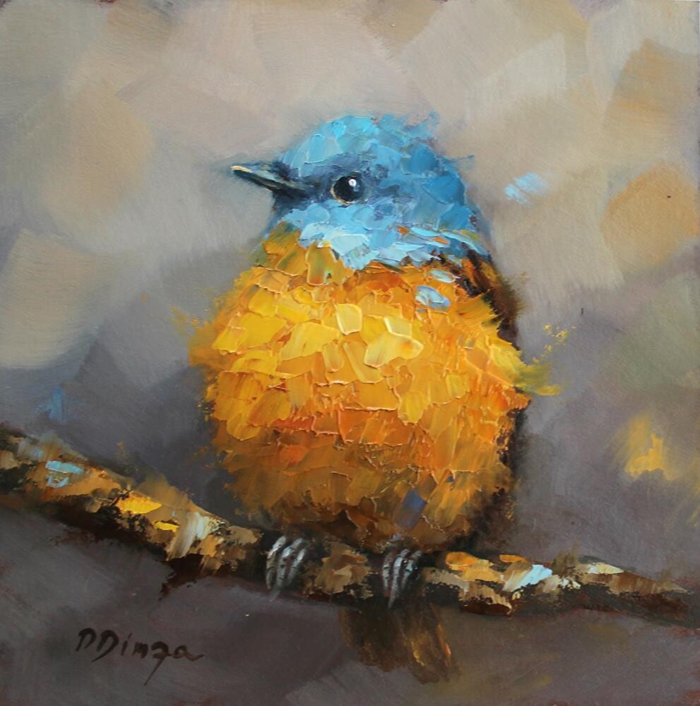 "Amber Mountain rock thrush" by Daiga Dimza