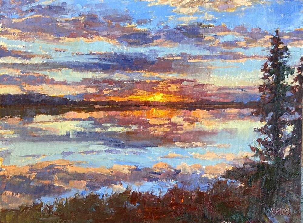 "October Sunset" by April Knox