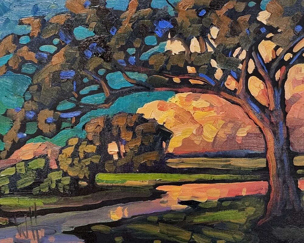 "Beyond the Willows" by william hawkins