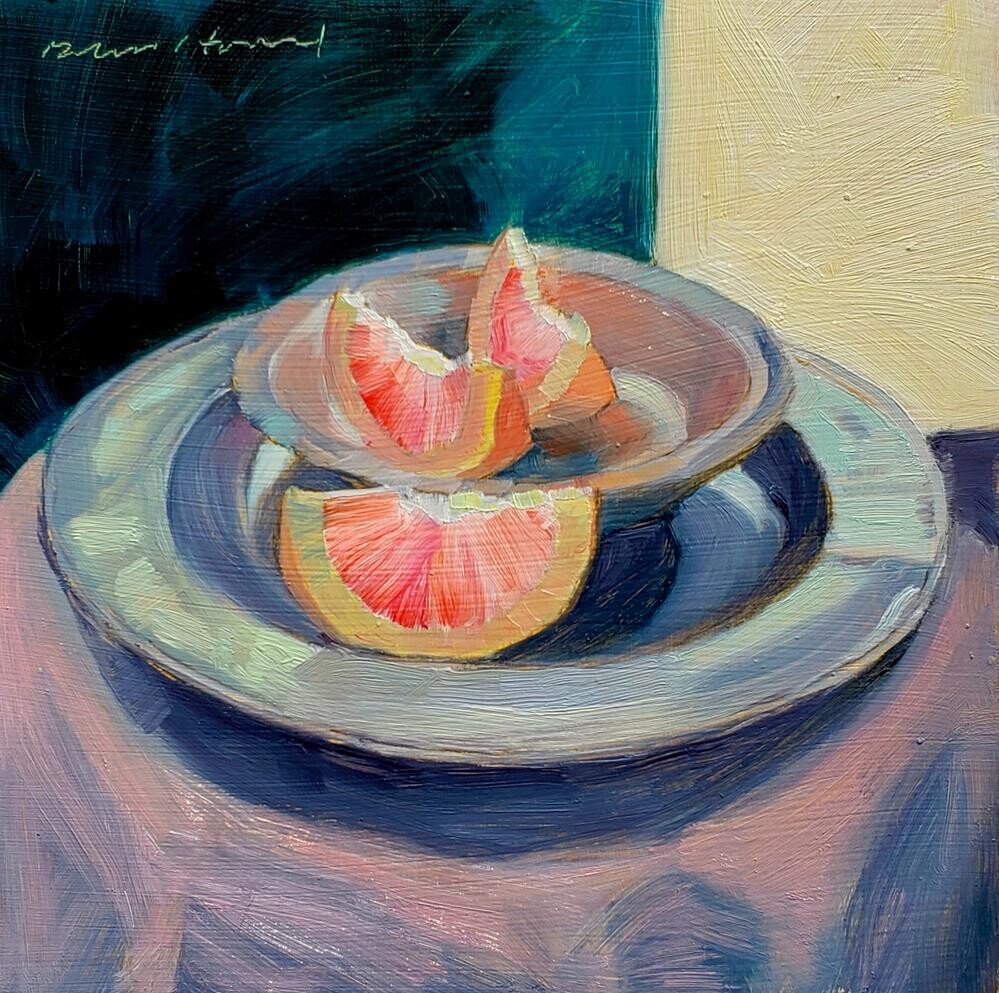 "Morning Grapefruit " by Debra Howard