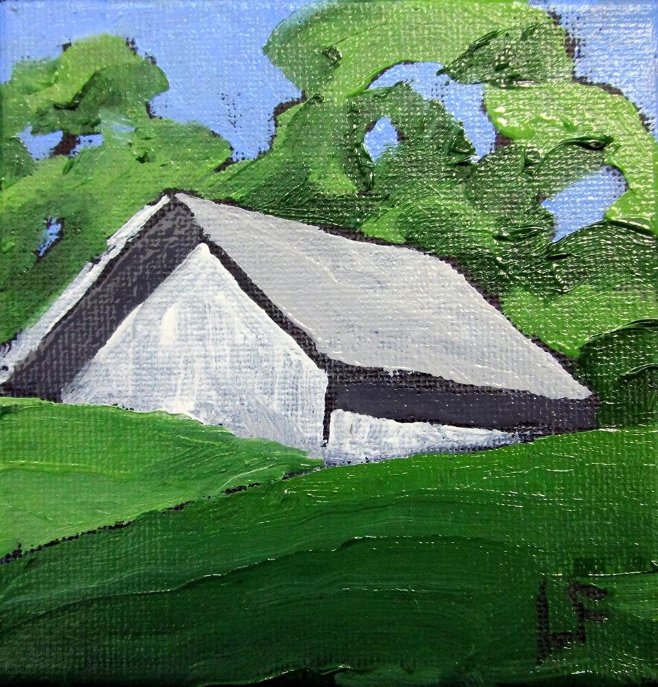 "Miniature Marin Hills Barn 4x4 Lynn..." by lynne french