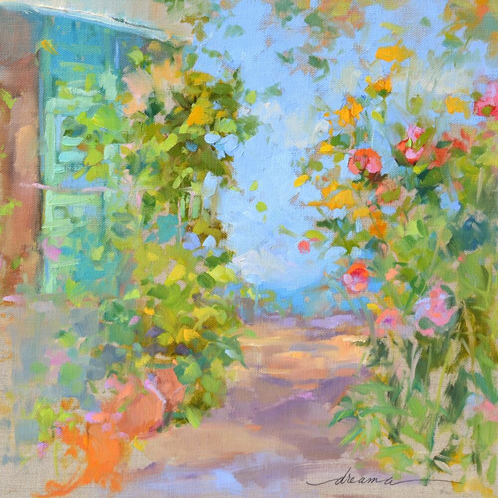 "Morning Walk in France" by Dreama Tolle Perry