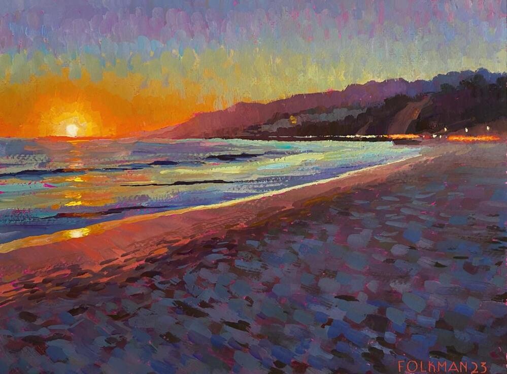 "Sunset, Santa Monica Bay" by Danny Folkman