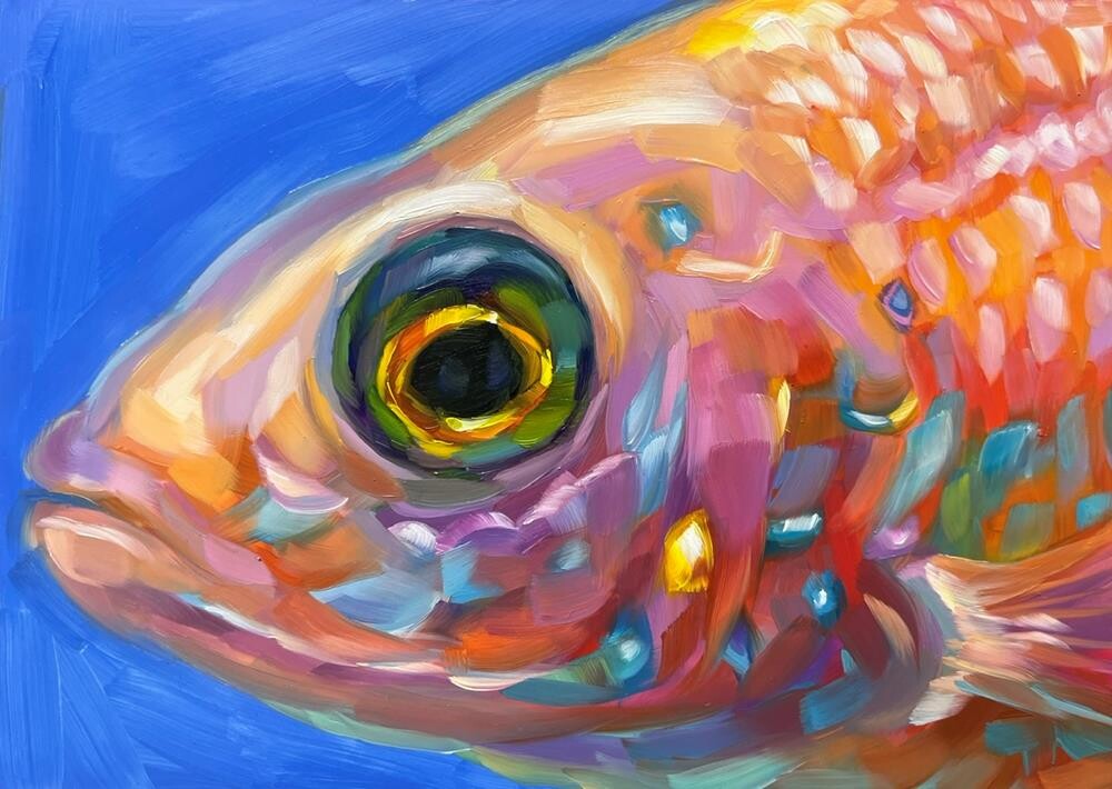 "Fish Study 61" by Holly Storlie
