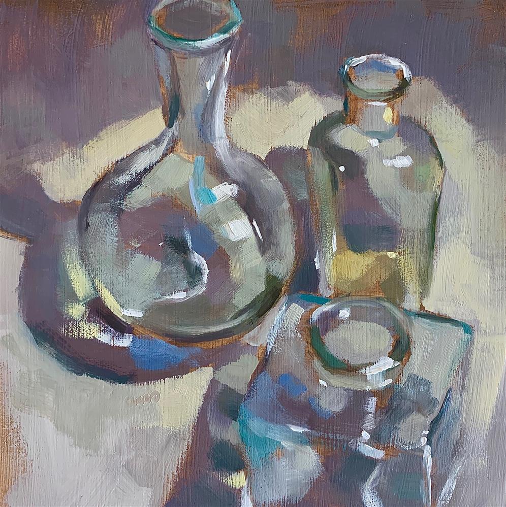 "Just some bottles" by Ans Debije