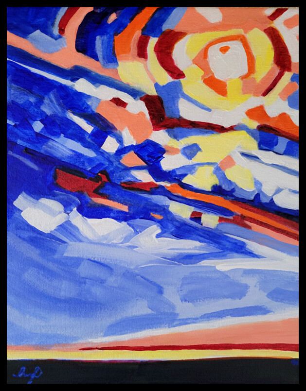 "Big Sky" by Cheryl O Art