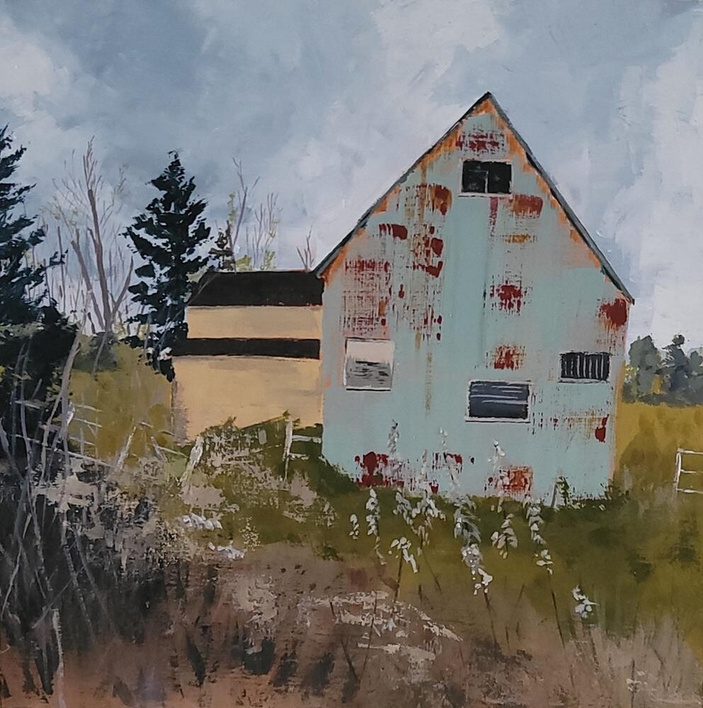 "Salt Marsh Barn" by Andrea Landry