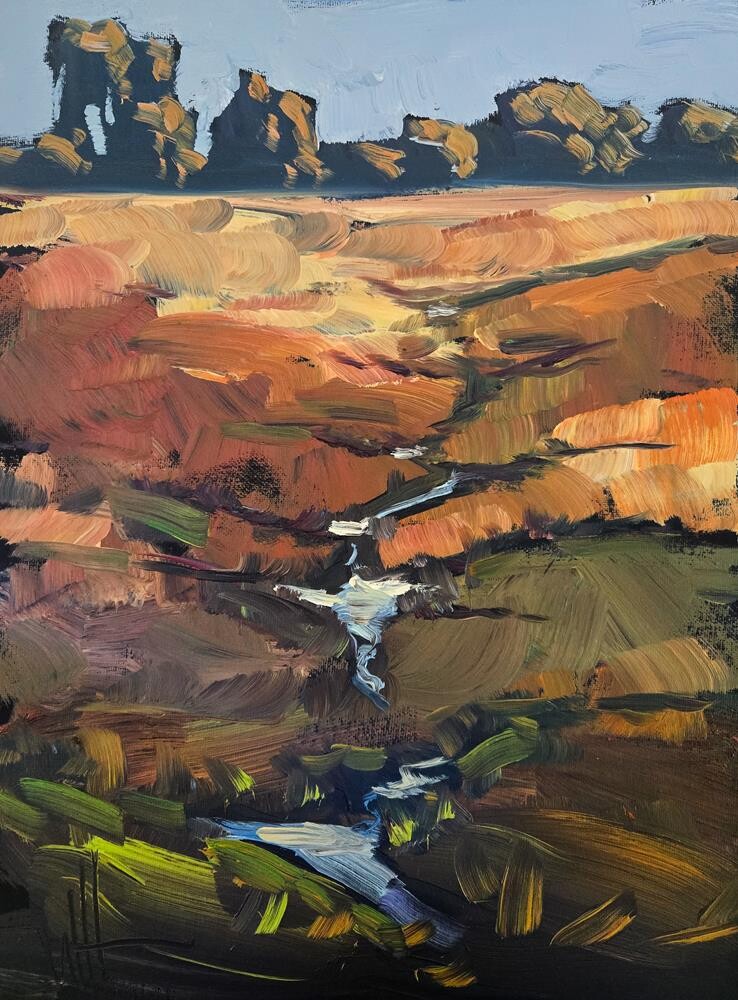 "Magically Appear 16x12 oil on canva..." by william hawkins