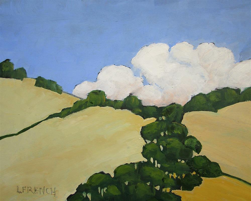 "CALIFORNIA HILLS Calabasas Oak Tree..." by lynne french