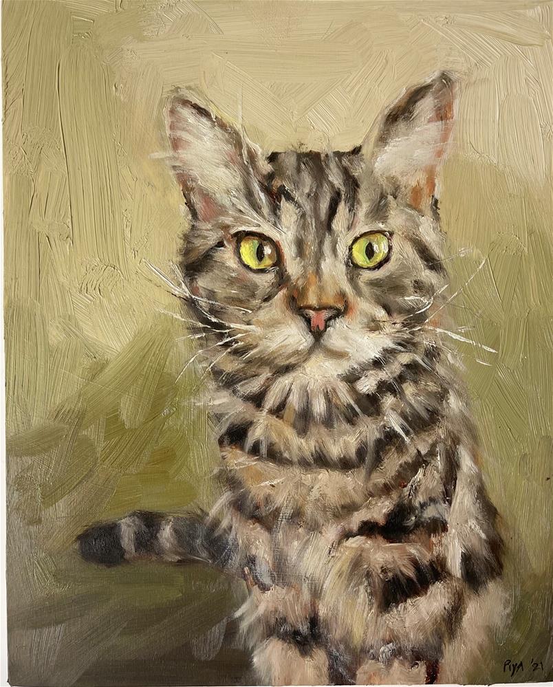 "Keith the cat" by Piya Samant