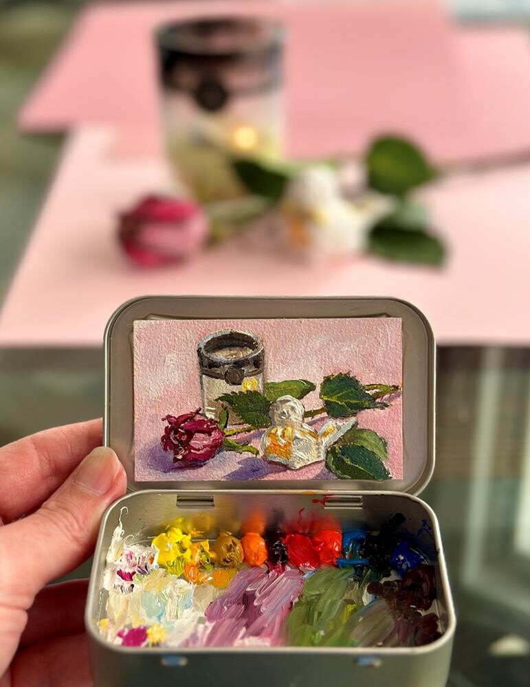 "The bird, the rose, the candlelight" by Emily Neel