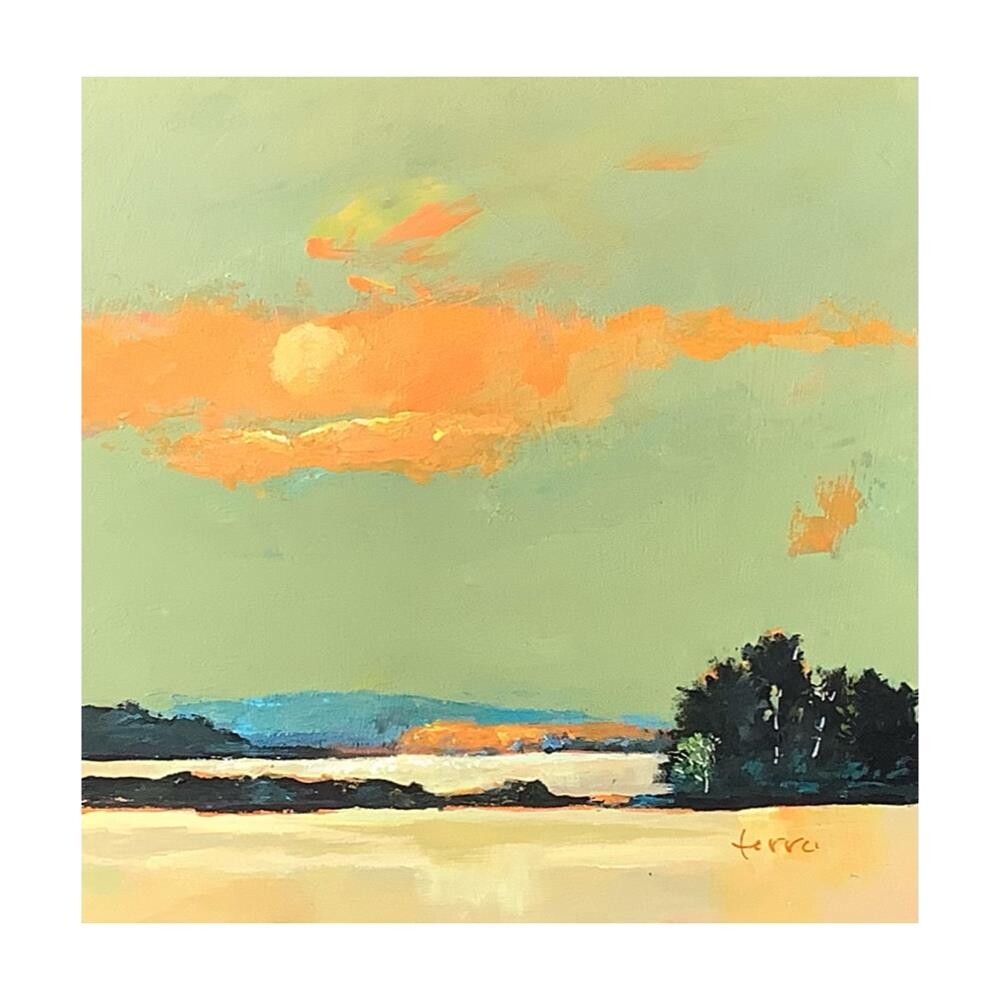 "JUST OFF SHORE " by Susan Ferro