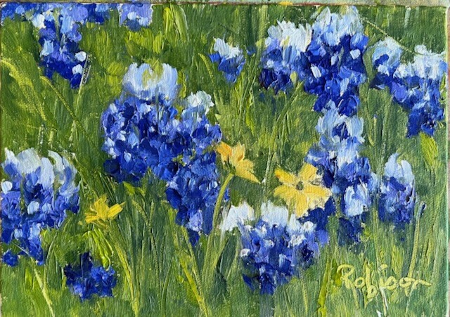 "Lush with Bluebonnets" by Renee Robison