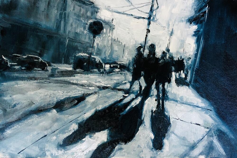 "Leading Shadows" by Allison Doke