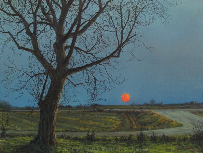 "Sprouting Grass Moon" by Hannah C. Heyer