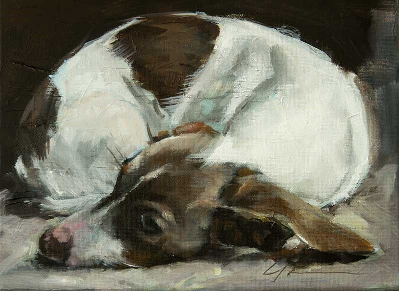 "Almost Asleep" by clair Hartmann