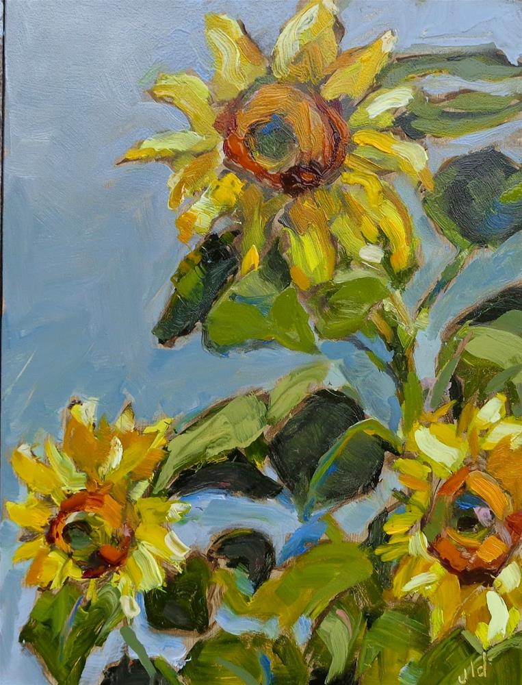 "Sun worshipers" by Jean Delaney