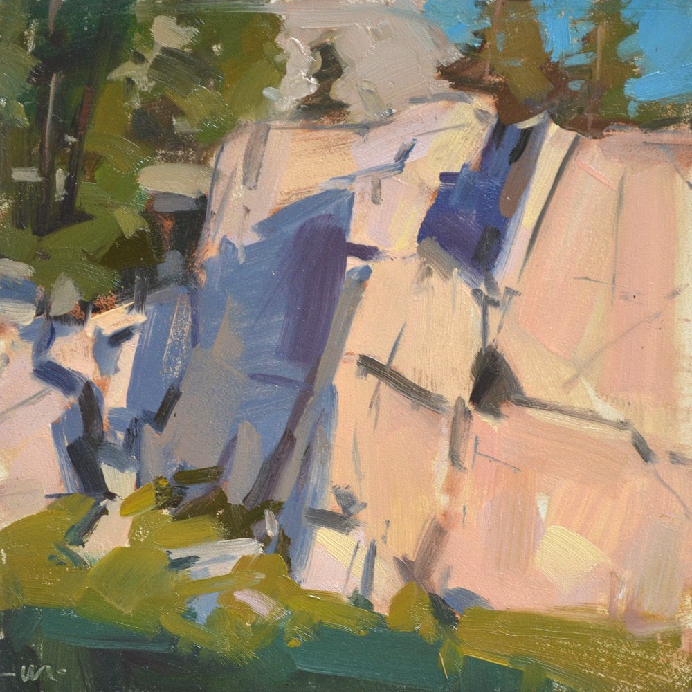 "Rocks in the Morning" by Carol Marine