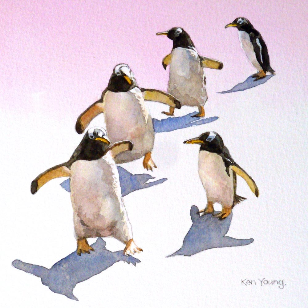 "Penguin Parade" by Ken Young