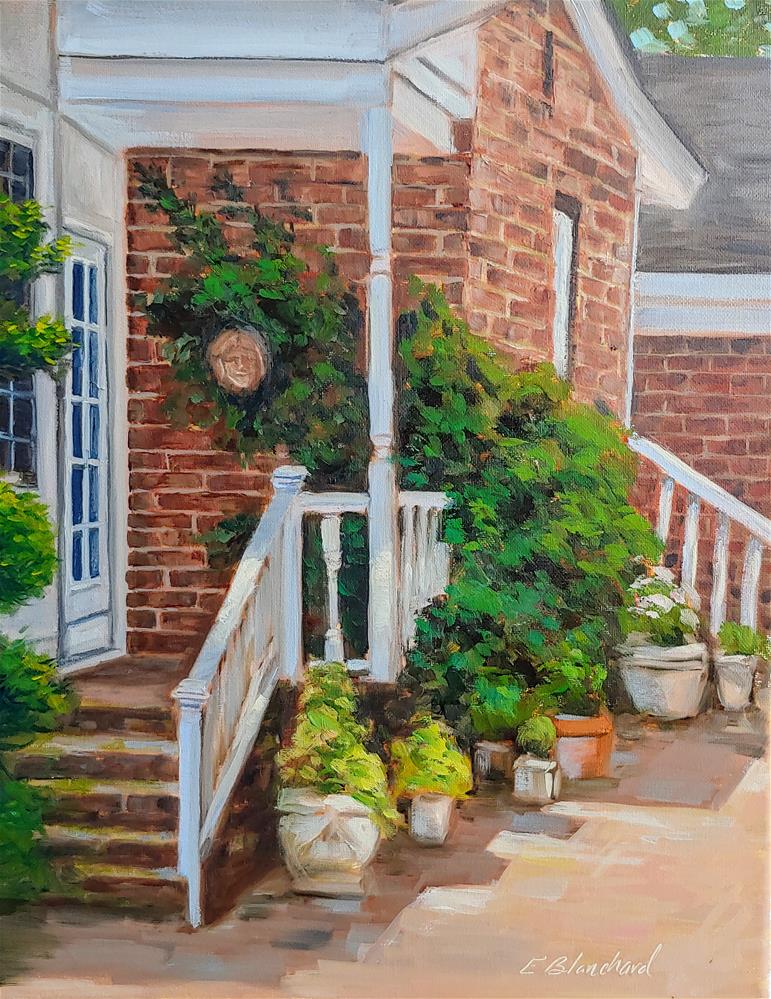 "Side Stoop" by Elizabeth Blanchard