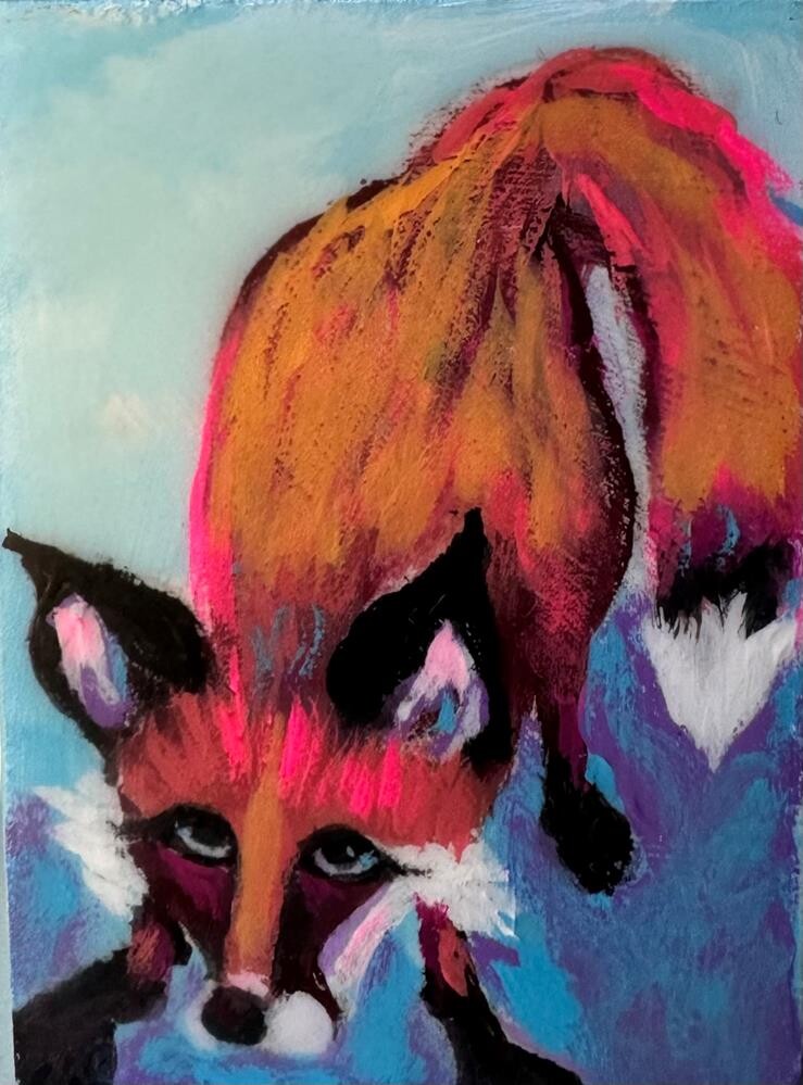 "Pink Foxy" by Kelly Brown