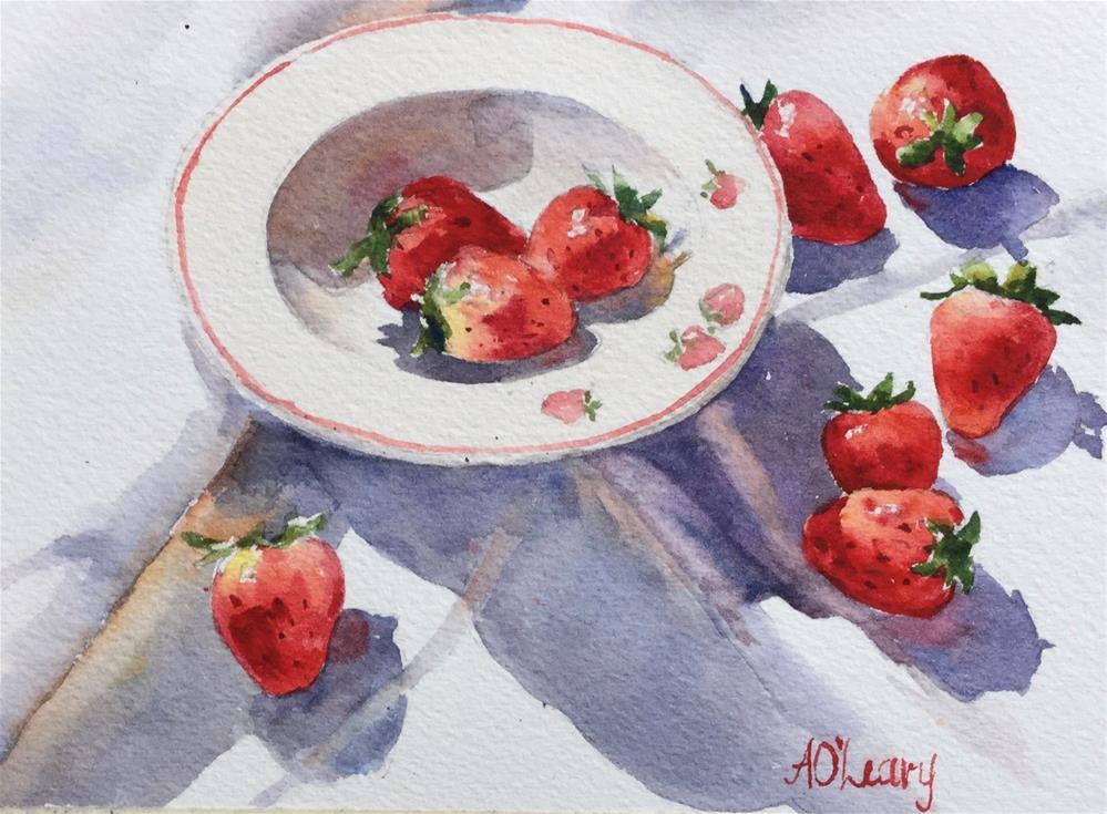 "Strawberry Bowl" by Alice O'Leary
