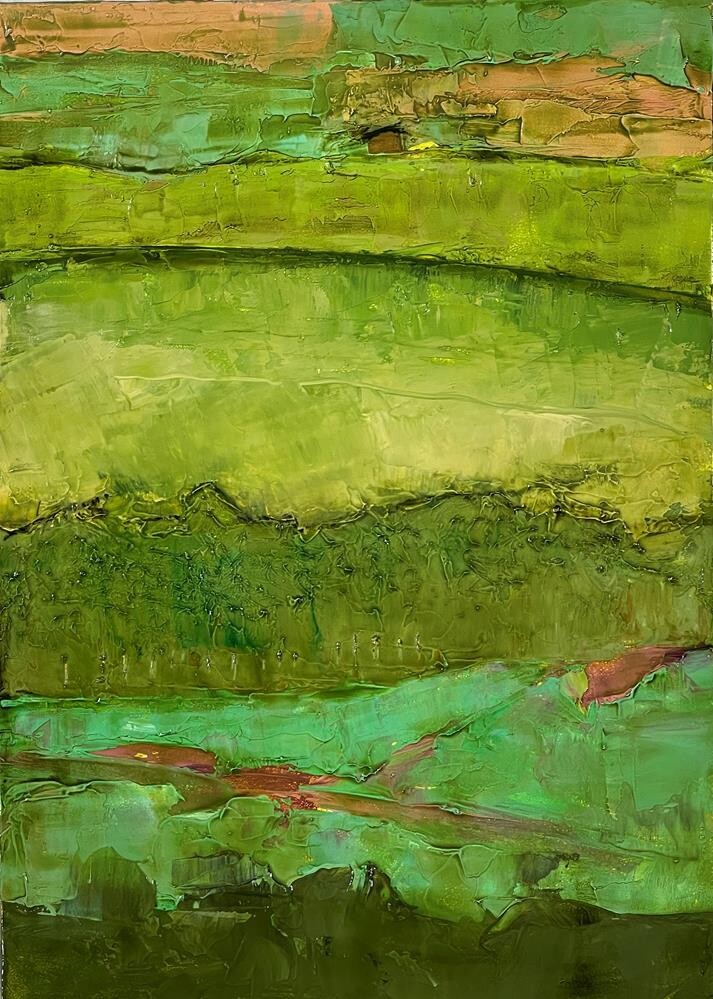"TUSCANY GREEN HILLS" by Colette Davis