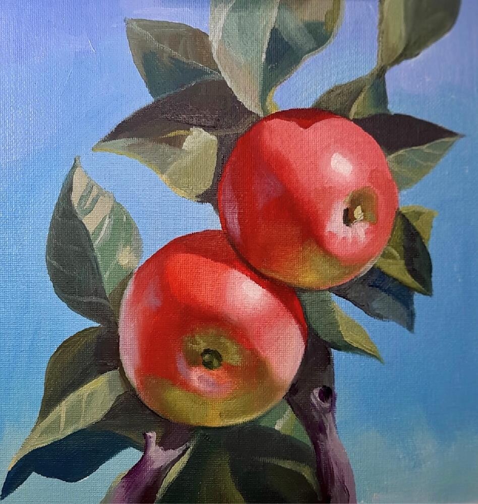 "The temptation." by Maria Nikitina